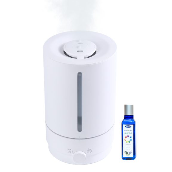 RainbowMist Cool & Warm Ultrasonic Humidifier & Special Blend Oil ...